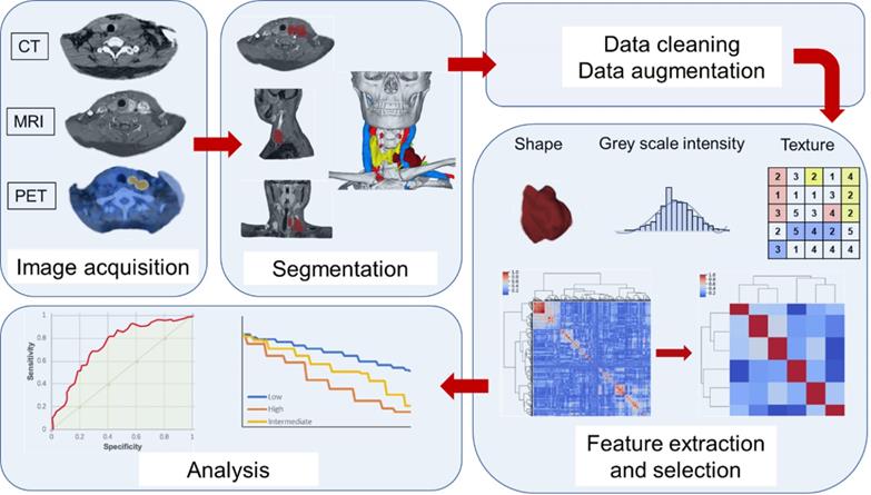 Application of radiomics and machine learning in head and neck cancers