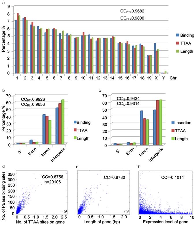 Analysis of PBase Binding Profile Indicates an Insertion Target ...